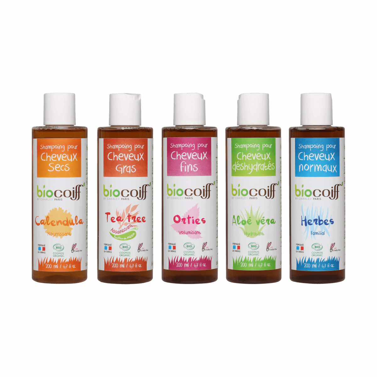 Les Shampoings Biocoiff' BIO et Vegan - Biocoiff' Paris
